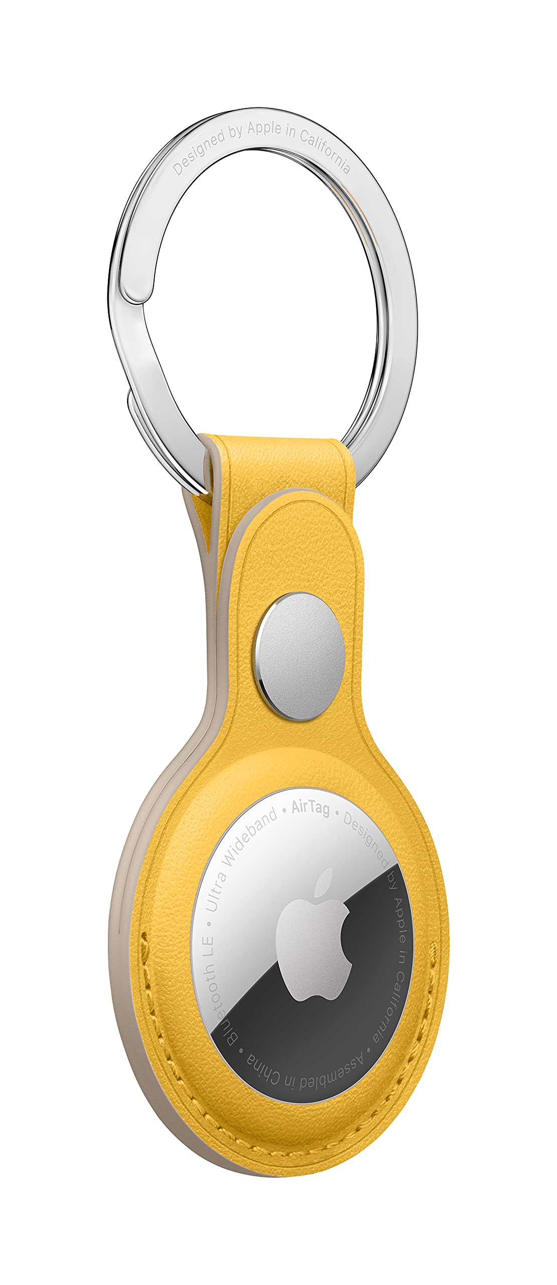 Apple AirTag Leather Key Ring - (Product) RED
