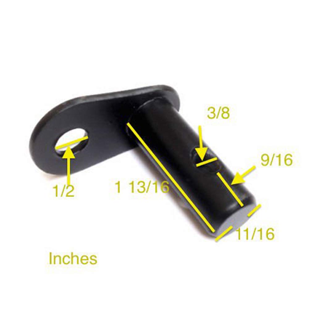 Balacoo Bike Trailer Hitch Coupler - Stainless Steel Hitch Angled Elbow Coupler Compatible with Child Trailer and Pets Stroller, Bicycle Bike Attachment