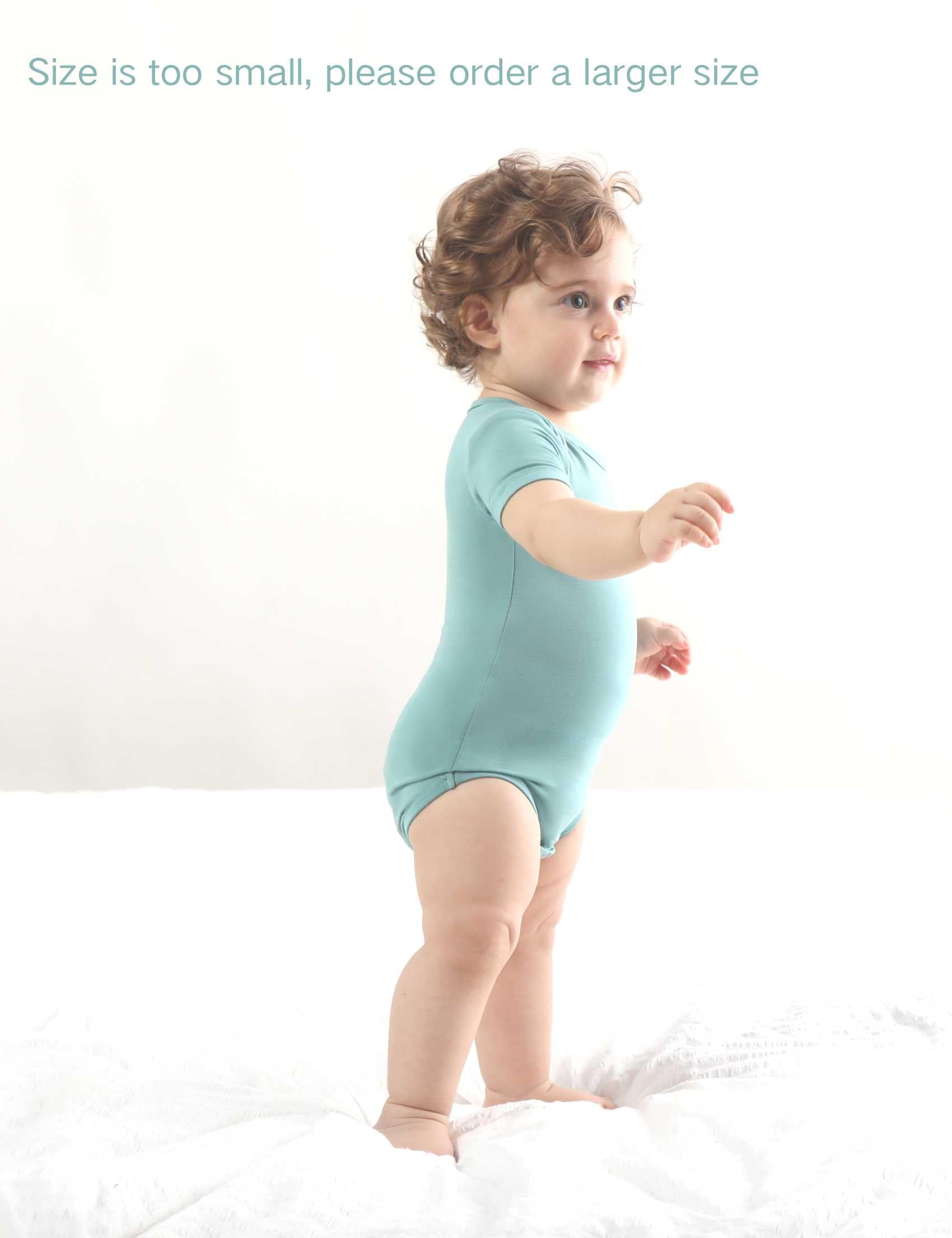 Baby Short Sleeve Solid Bodysuit Set - Newborn Infant Toddler Boy Girl - 5-Pack (B1, 12-18 Months)
