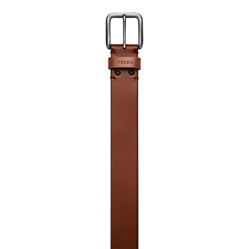 Fossil Men's Brody Leather Casual Dress Every Day Belt, Size 34, Brown