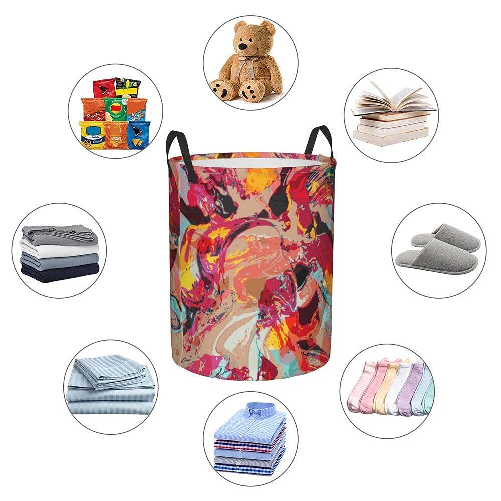 Custom Picture Photo Laundry Hamper Personalized Dirty Clothes Basket with Name/Text, Customized Photo Canvas Collapsible Large Dirty Clothes Storage Basket Organizer Laundry Living Room Bedroom