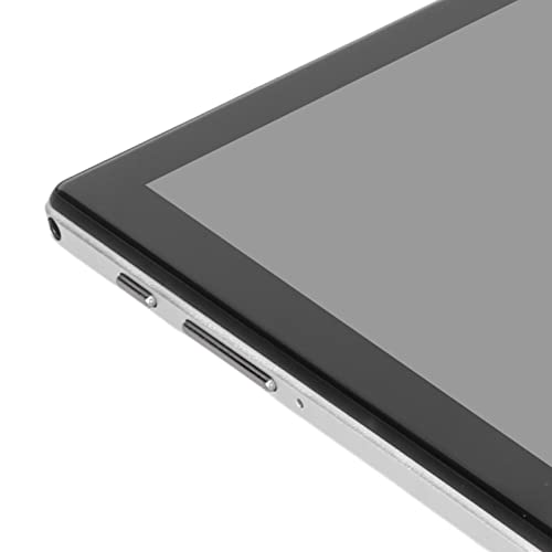 AMONIDA Tablet PC, 8GB RAM 256GB ROM Dual Card Dual Standby 100β240V Front 800W Rear 1600W 5GWIFI 10.1in Tablet for School for Students for Office (US Plug)