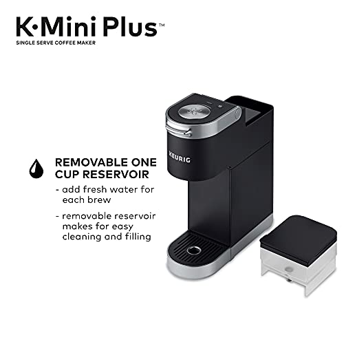 Keurig K-Mini Plus Coffee Maker with Newman's Own Organics Newman's Special Blend, 32 Count