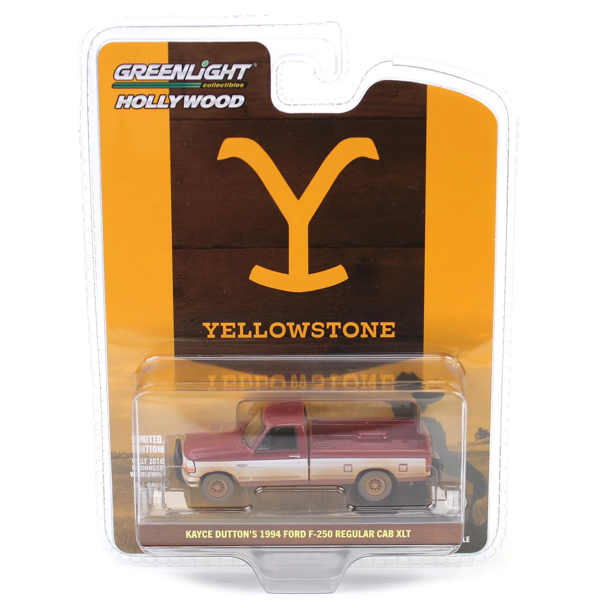Collectibles Greenlight 51577 The Yellowstone Kayce Dutton's 1994 F-250 Regular Cab XLT β Toylandbay Exclusive 1:64 Scale Diecast