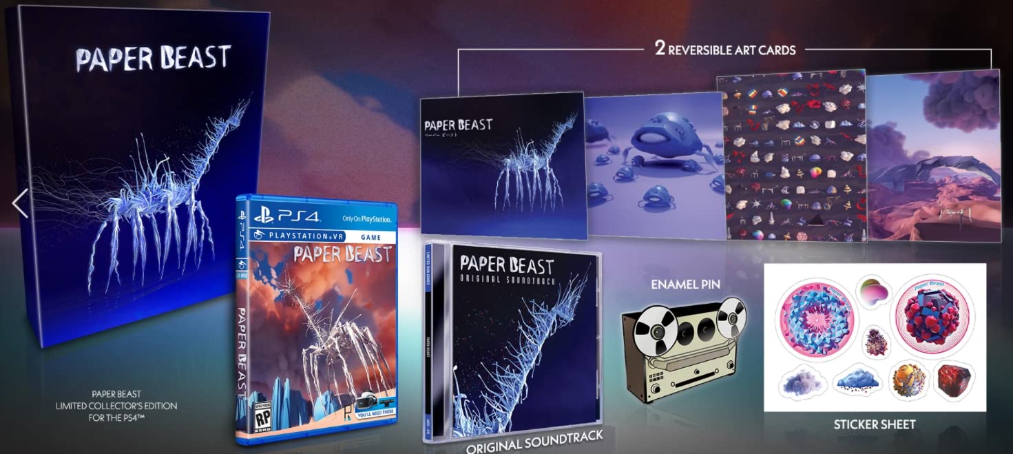 Paper Beast Collector's Edition: PSVR (Limited Run #384) - PlayStation 4