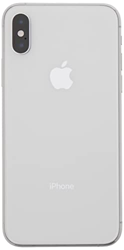 Apple iPhone Xs, 64GB, Silver - Fully Unlocked (Renewed Premium)