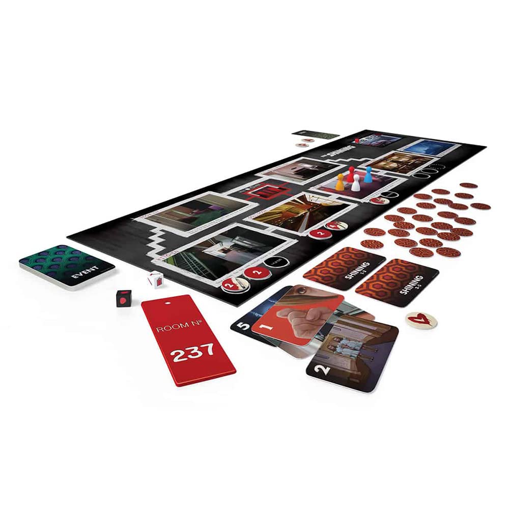 Mixlore The Shining Board Game | Horror Board Game | Cooperative Board Game | Strategy Board Game for Adults and Teens | Ages 17 and up | 3 to 5 Players | Average Playtime 45-60 Minutes | Made by