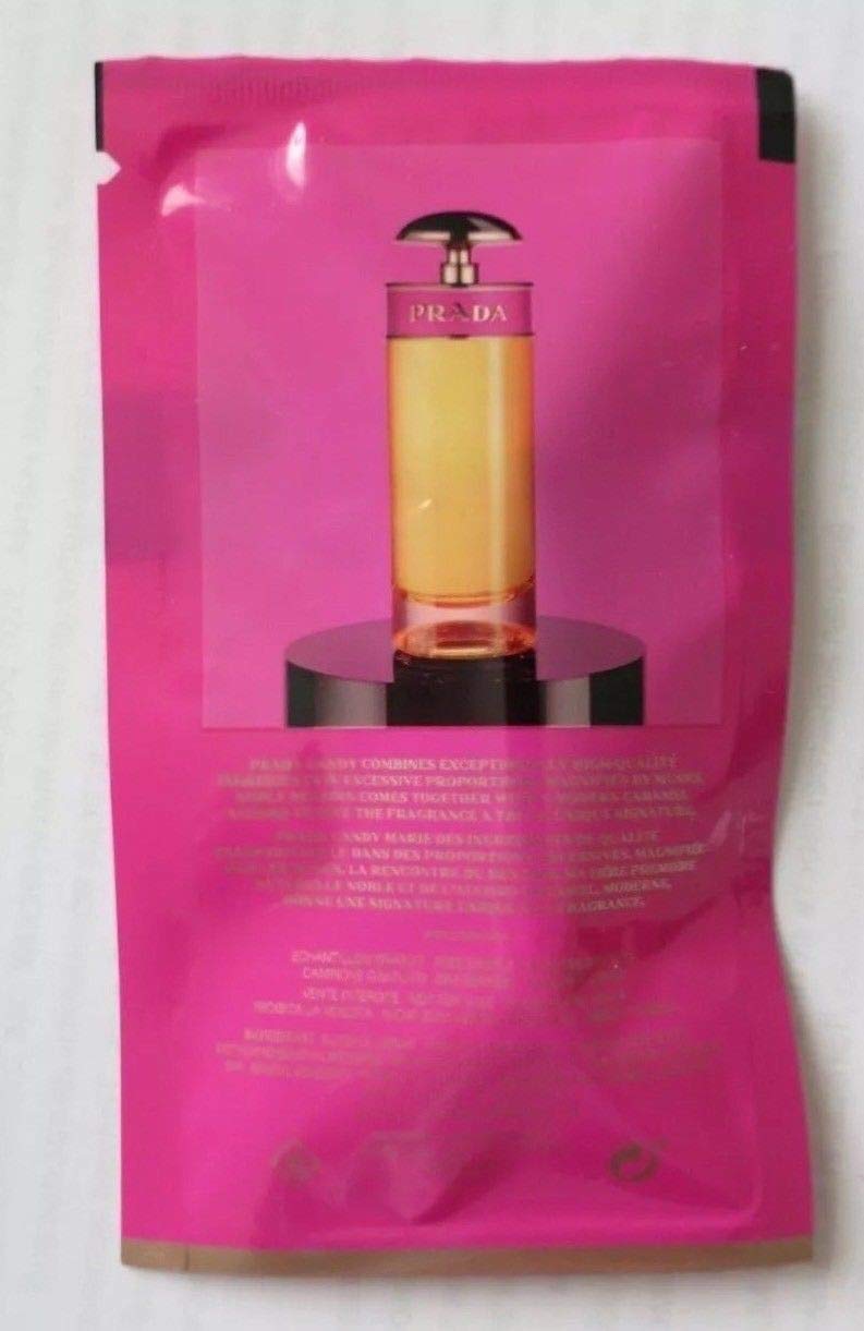 Prada candy Eau De Parfum sample card 0.05fl oz