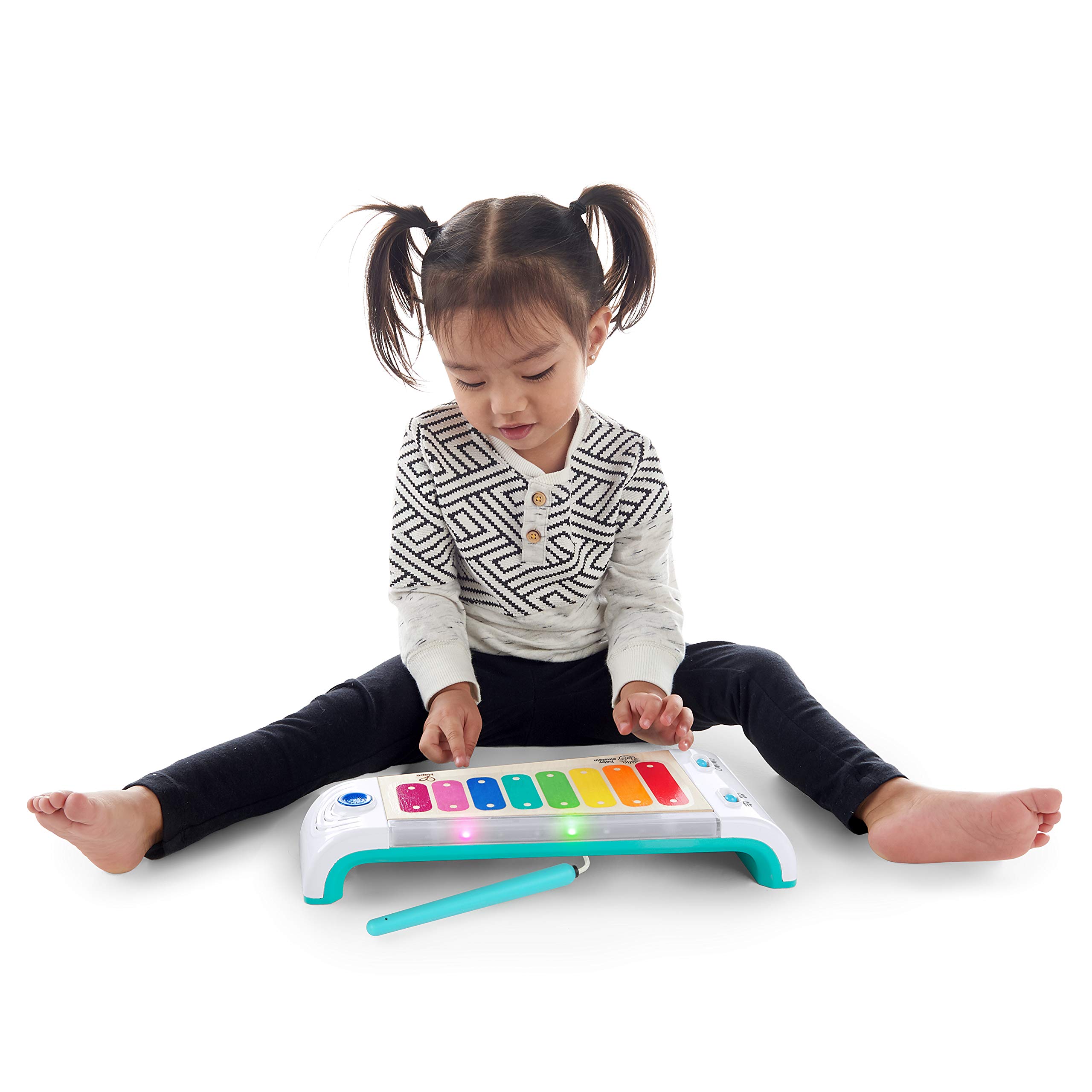 Baby Einstein Magic Touch Xylophone Wooden Musical Toy with Lights, Ages 12 months +