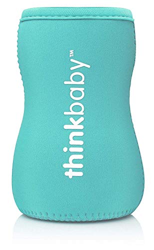 Thinkbaby Limestone Thermal Bottle Sleeve, Light Blue