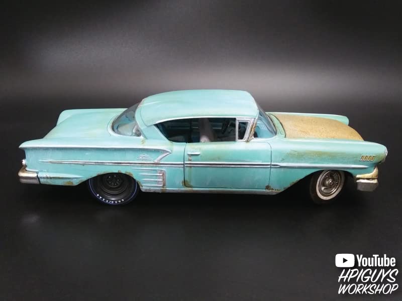 AMT 1958 Chevy Impala Hardtop Ala Impala 1:25 Scale Model Kit