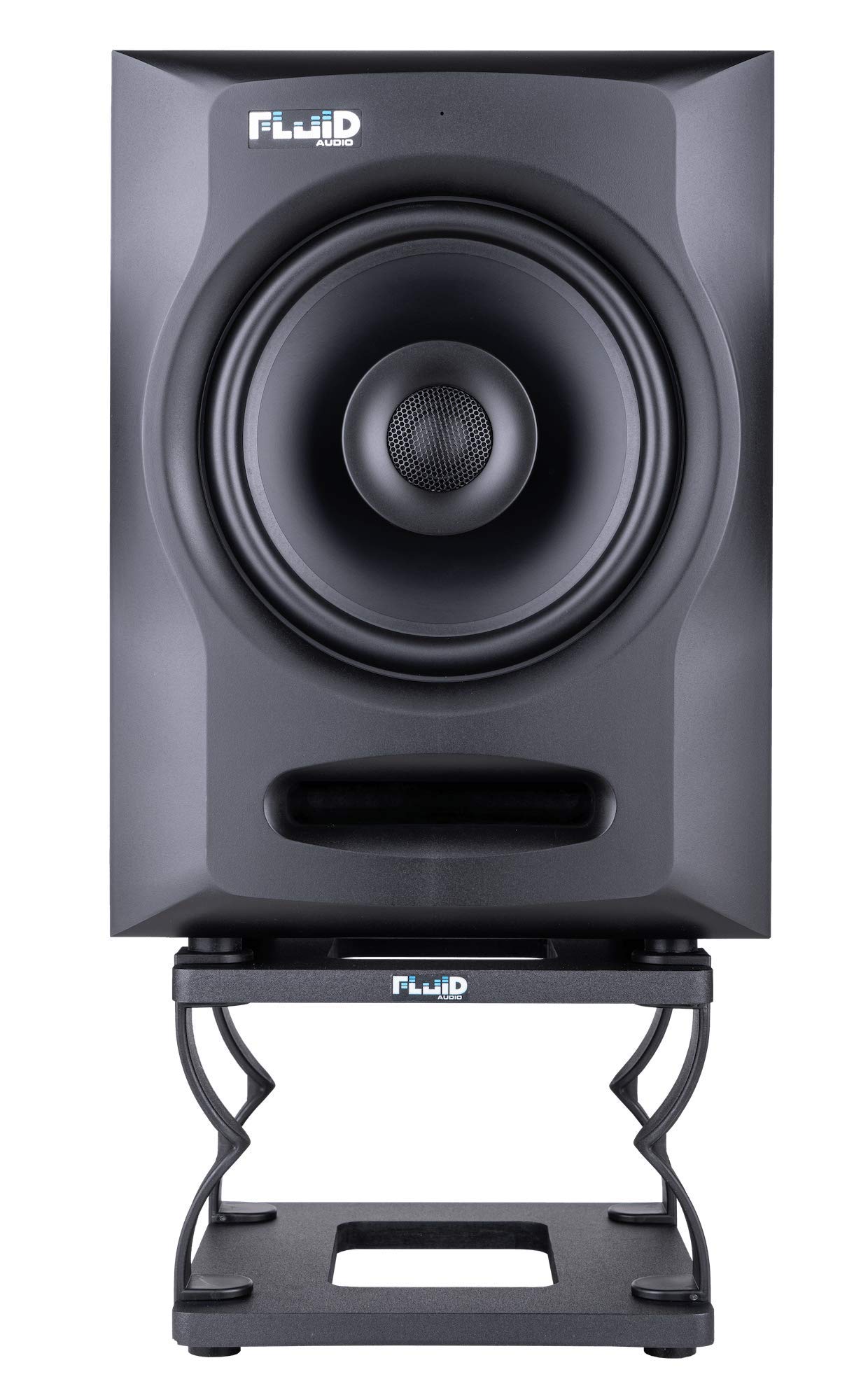 Fluid Audio DS8: Decoupling Adjustable Monitor Stand for 6-8" Speaker Loaded Studio Monitors