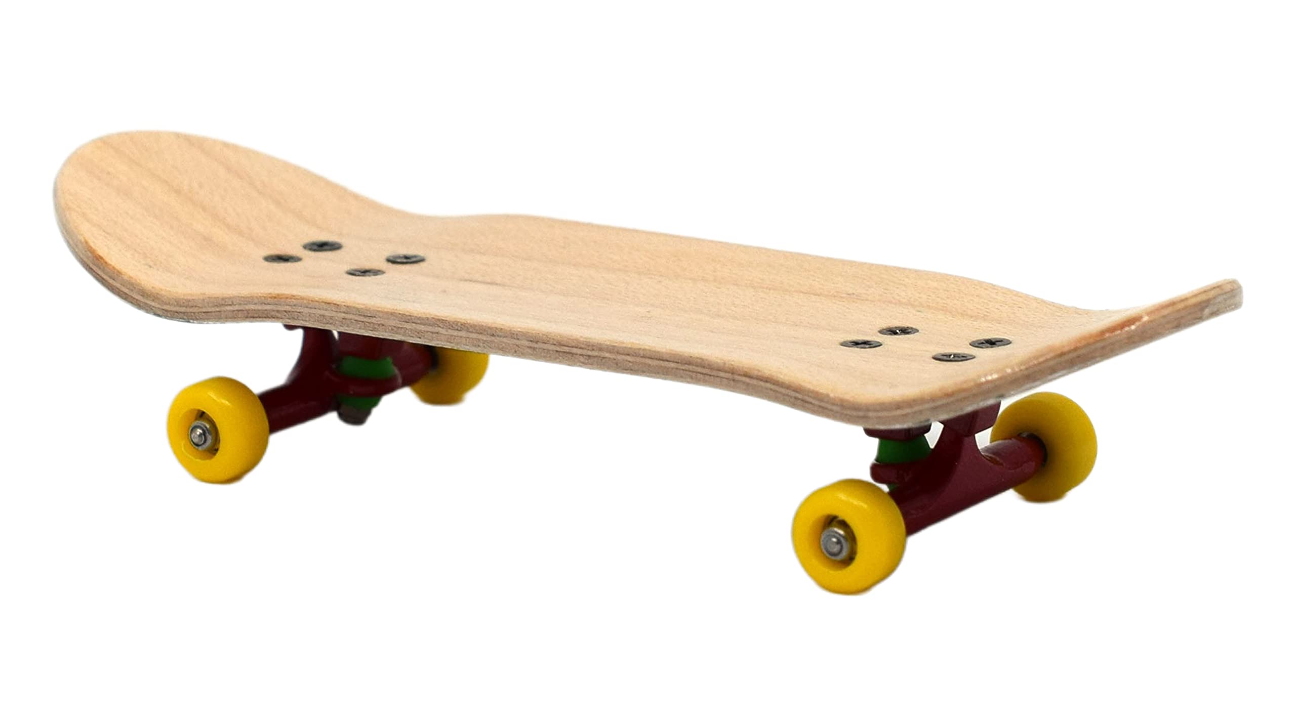 Teak Tuning 32mm Pro Fingerboard Heat Transfer Graphic Complete - Fully Assembled with Pro Level Parts - Pro Shaped Wood Deck (34x97mm), UltraSpin Wheels, Prodigy Trucks - Happy Tacos