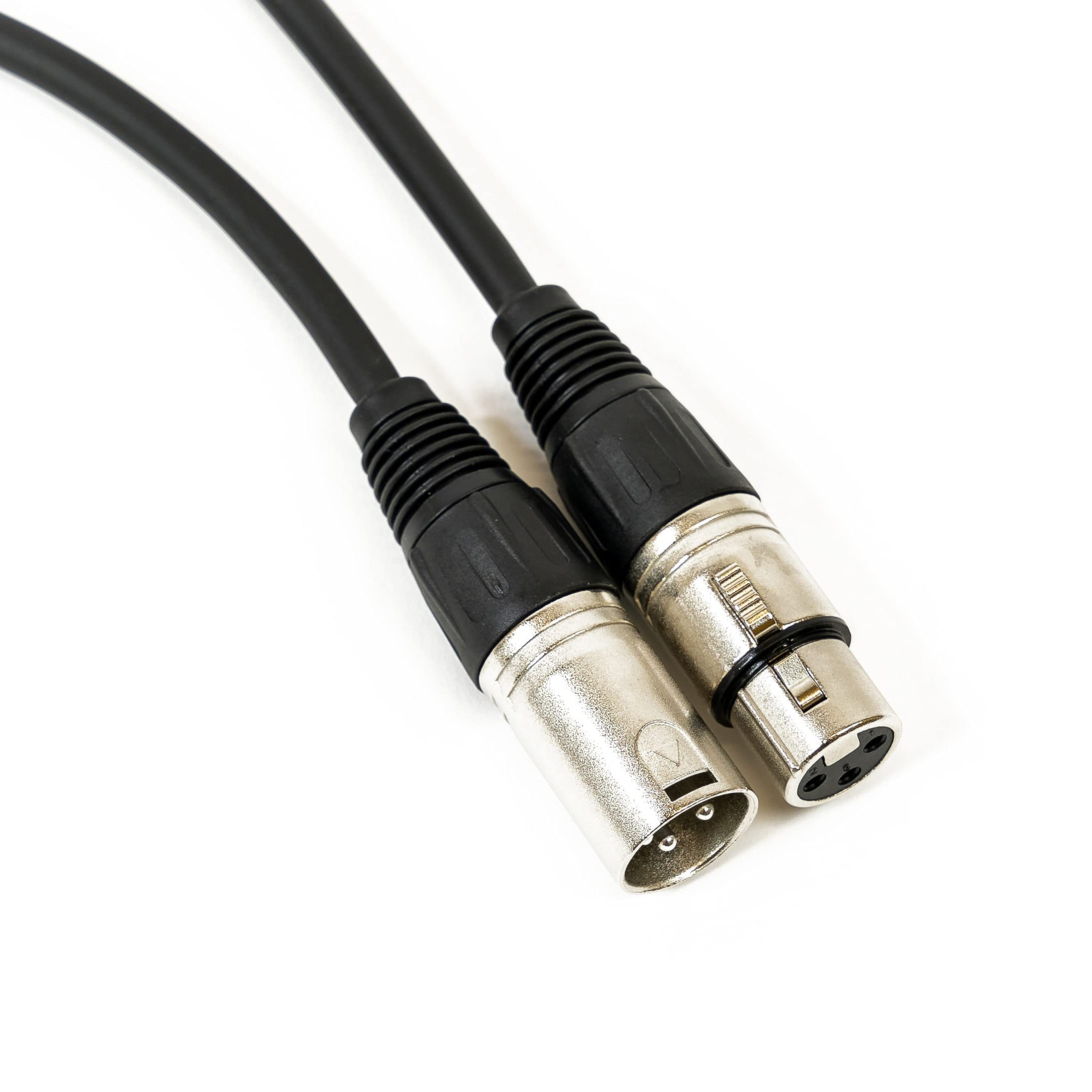 Gearlux DMX Cable 100ft 3-Pin Male-to-Female - 2 Pack