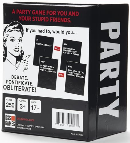 If You Had To... [A Party Game] Horrible and Hilarious Would You Rather Card Game for Parties with Friends & Game Night The Perfect White Elephant Gift