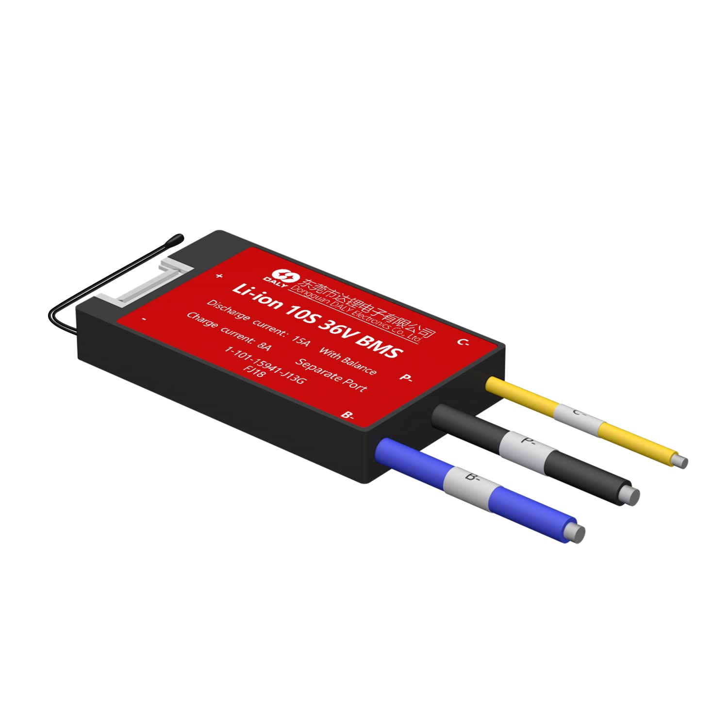DALY Li-ion BMS 10S 36V 20A PCB Protection Board with Seperate Charge and Discharge Protection Port for DIY Electric Tools 18650 Batteries