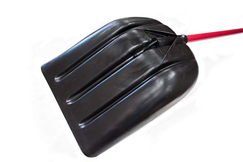 Bully Tools 92400 Snow/Grain Shovel. Fiberglass Dgrip Handle.