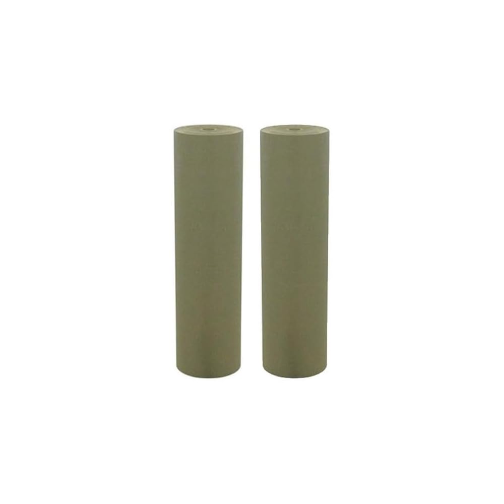 Mass King 18" 35# Green Machine Finished Automotive Masking Paper - 500' 18" x 500 ft