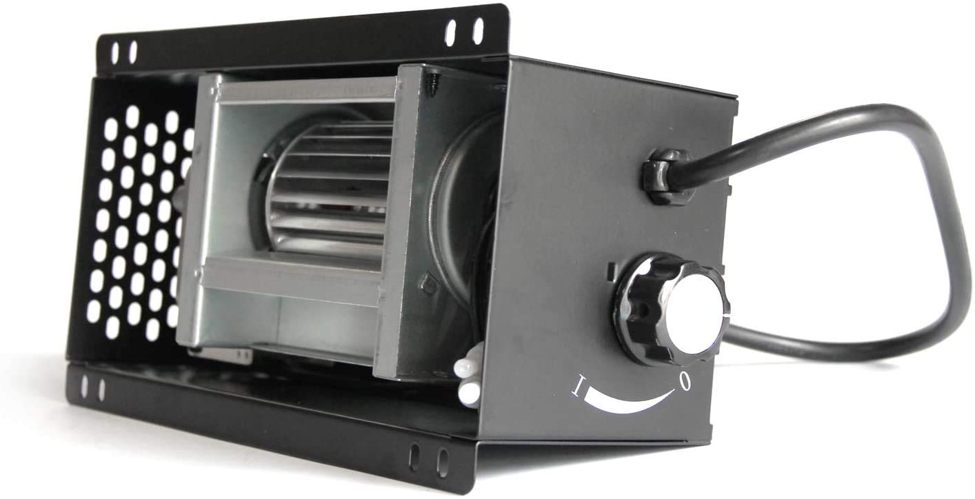 Hongso Speed Variable S31105 Blower Fan 110V ~ 120V for GHP Group, Monessen/Majestic (MHSC Brands), Majestic Dutchwest Windsor, CFM US Century Plate Steel Freestanding Wood Stove Fireplace