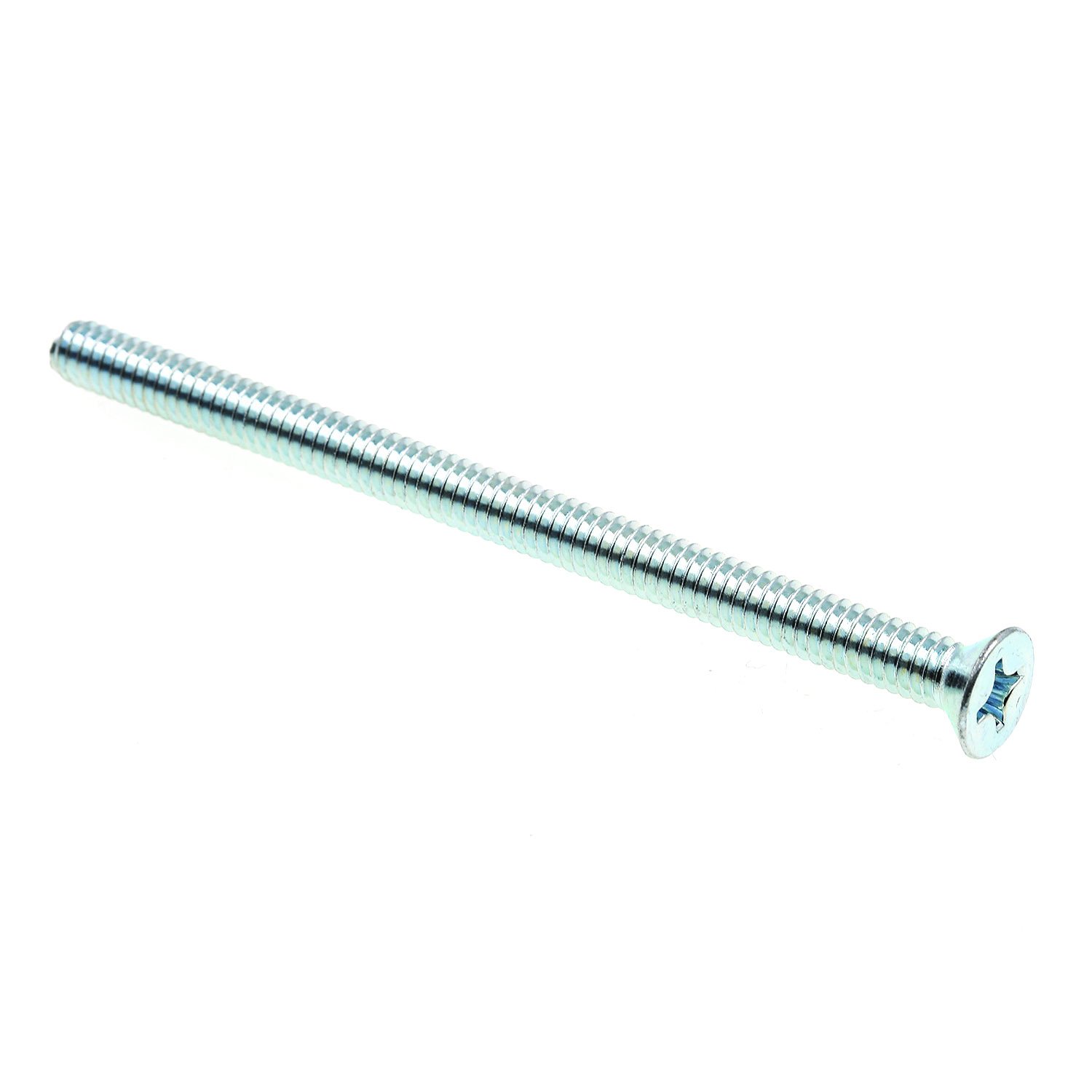 Prime-Line 9002144 Machine Screws, Flat Head, Phillips Drive, 1/4 In.-20 X 4 In., Zinc Plated Steel (20 Pack)
