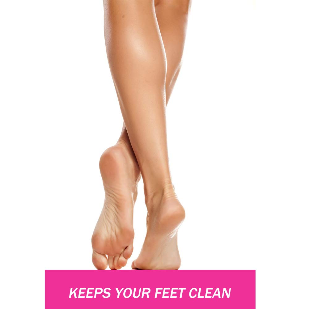STICKONFEET Premium Feet Pads for Spray Tanning – Disposable Spray Tan Feet Pads – Hygienic and Easy-to-Use Foot Protectors Designed for Salons and Mobile Spray Tanning Professionals - 60 Pairs