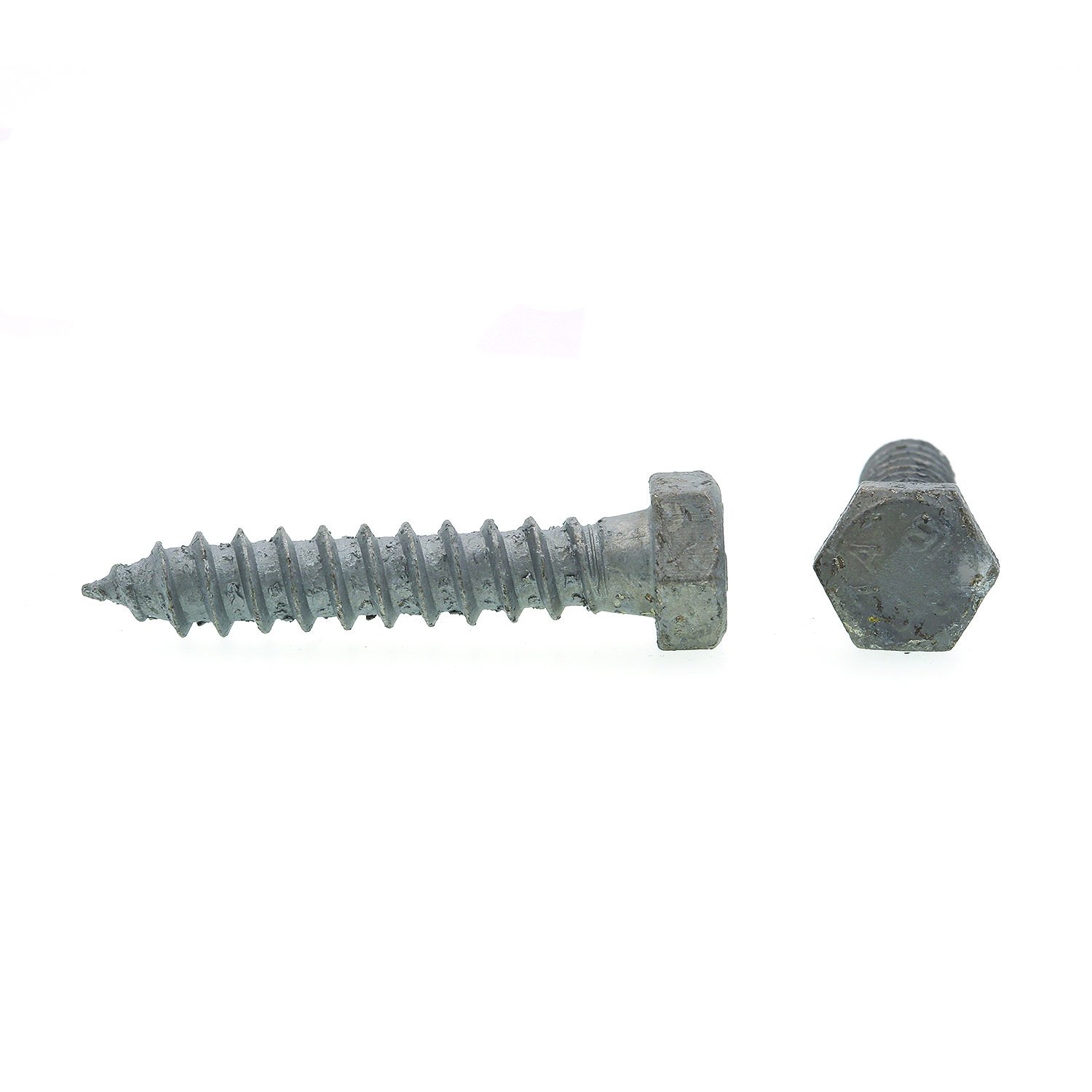 Prime-Line 9056201 Hex Lag Screws, 3/8 In. X 2 In., A307 Grade A Hot Dip Galvanized Steel (100 Pack)