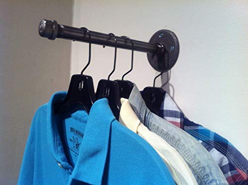 Wall Mounted Coat Hook | Industrial Pipe Wall Hook | Clothes Rack | Metal Clothing Hook | Laundry Room Hanger | Pipe Hooks | FAST FREE SHIPPING!!!