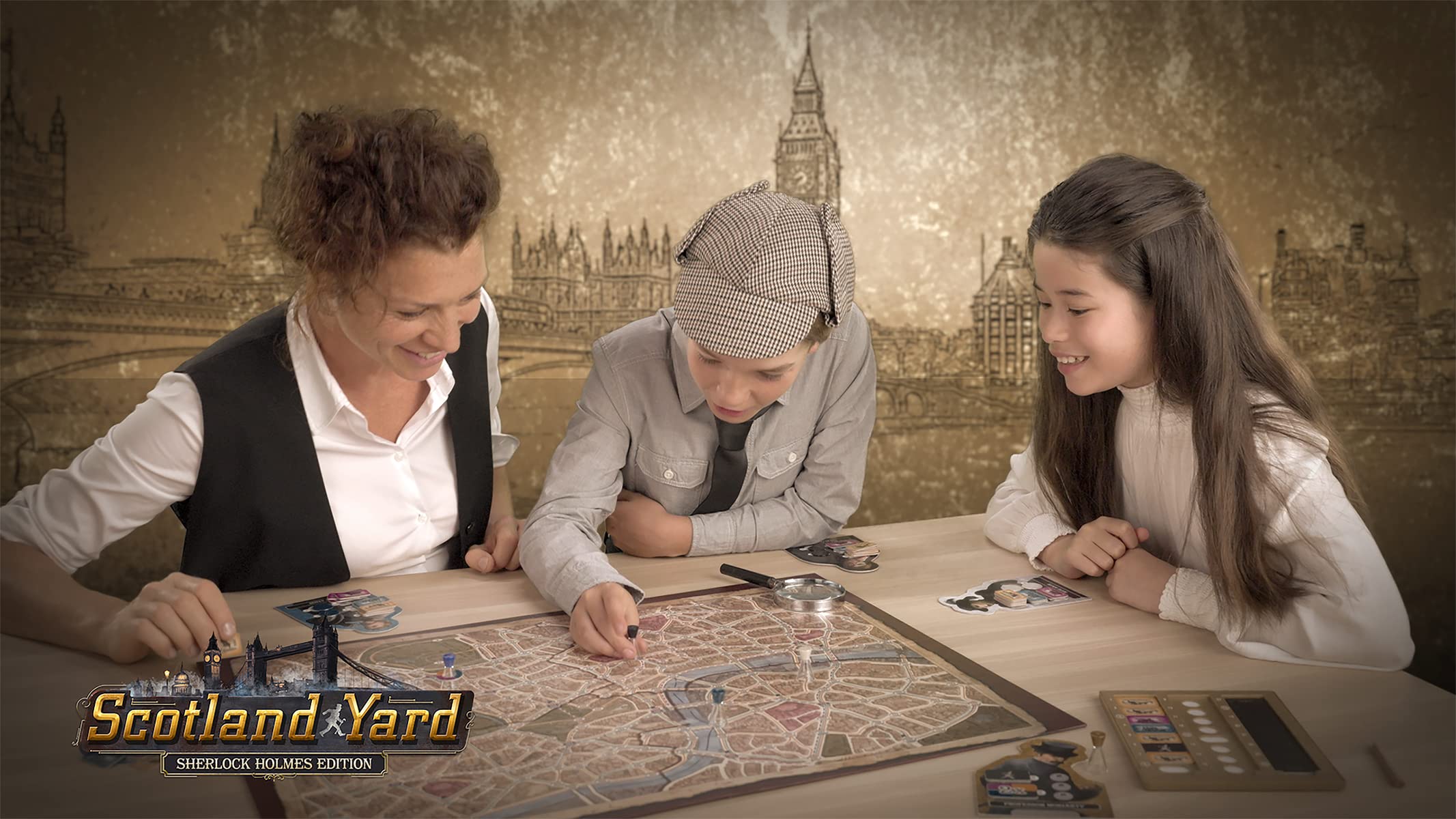 Ravensburger Scotland Yard Sherlock Holmes Edition - Strategy Game for Ages 8+ | Engaging Brain Teaser | Ideal for Family Game Night, Award-Winning Game