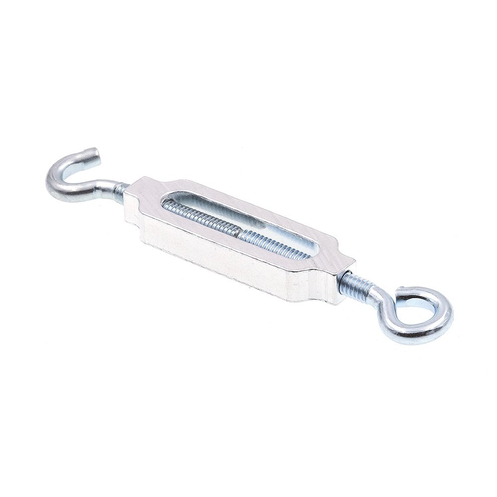 Prime-Line 9070031 Turnbuckles, Eye-To-Hook, 5/32 In. X 4-5/8 In., Zinc Plated Steel (10 Pack)