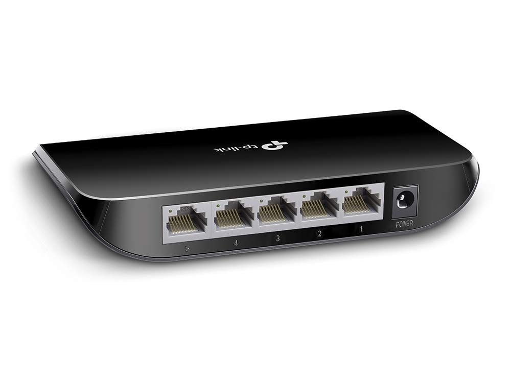 TP-Link LS1005G Litewave 5 Port Layer 2 Gigabit Ethernet Switch Unmanaged, Black