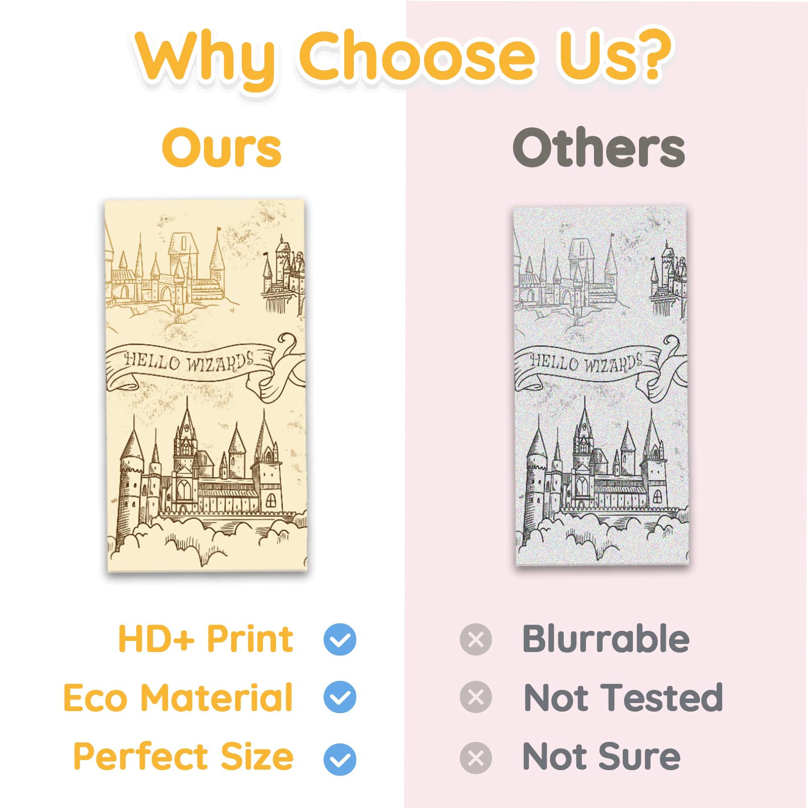 Vusnud 3 Packs - Wizard Tablecloth, Plastic Wizards Themed Halloween Table Covers, Disposable Magical Party Supplies, 52ββ x 108, Fit for 8 Ft Table, for Halloween Party Decoration