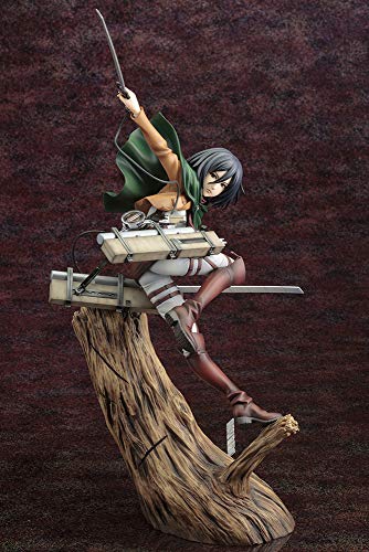 Kotobukiya Attack On Titan: Mikasa Ackerman (Renewal Package Variant) ArtFX J Statue, Multicolor