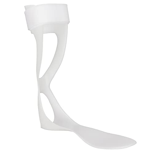 BOLORAMO Ankle Foot Orthosis Support, Cuttable Ergonomic AFO Splint Lightweight Straightener Corrector for Injury Recovery(L, Left Foot)
