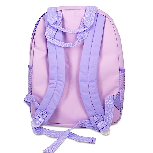 Disney Frozen Backpack for Girls - Bundle with Elsa and Anna Reflective Backpack Including Frozen Stickers and More (Girls Backpack Elementary School)