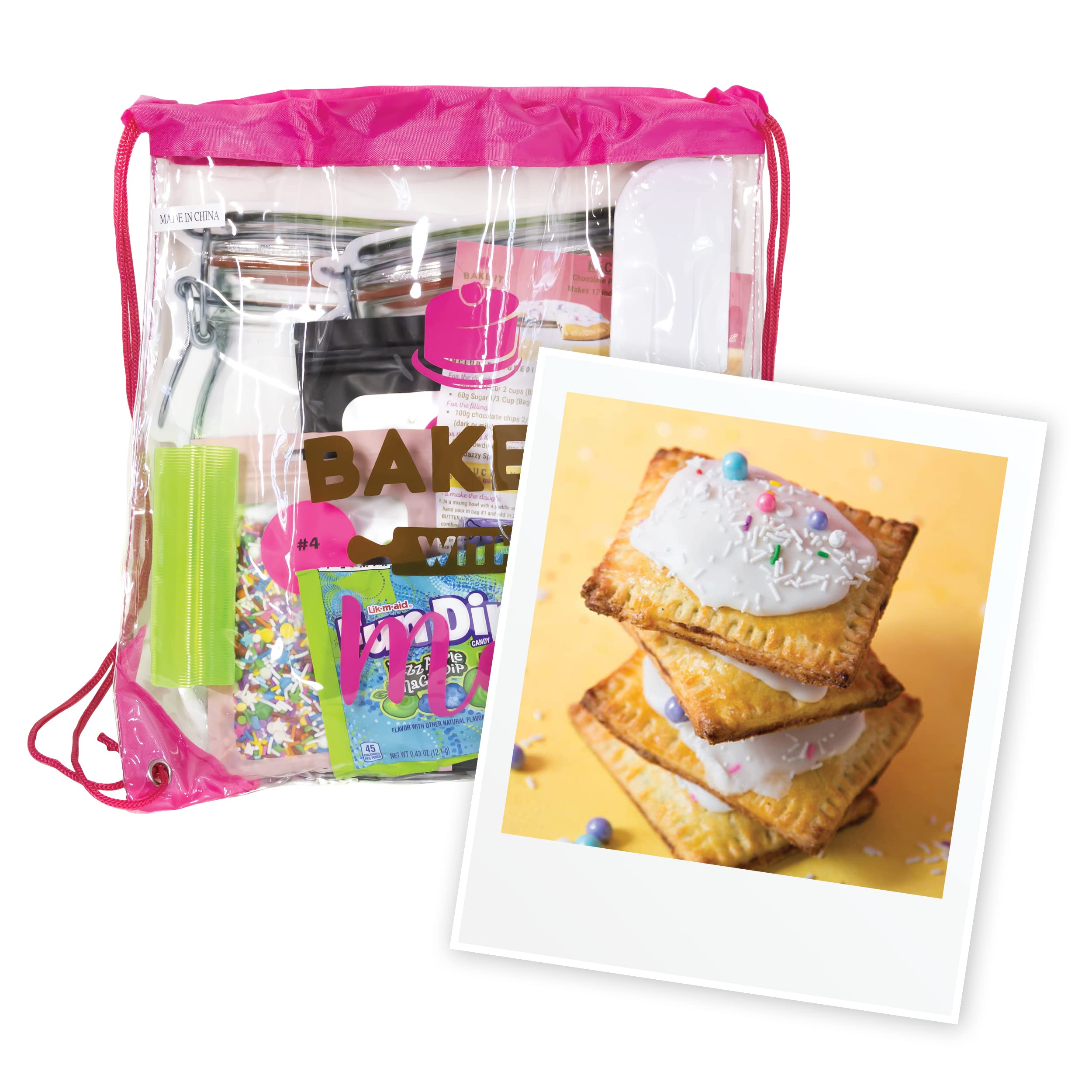 Bake it with Mel β Chocolate Surprise Cake Baking Kit for Kids & Adults β 3 Layer DIY Cooking Set w/Pre-Measured Ingredients β Perfect for Girls & Boys, At-Home Fun, Birthdays, Gifts & More
