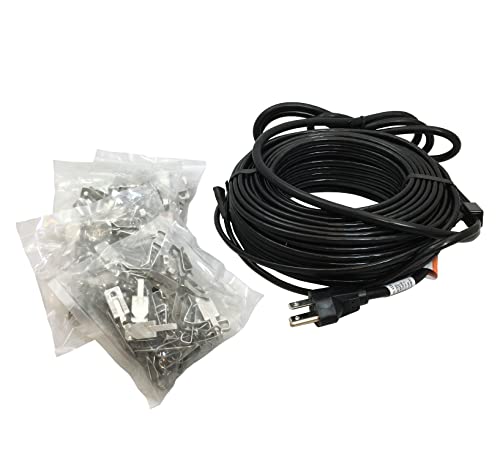 Frost King RC200 Automatic Electric Roof Cable Kits, 120V x 1000W x 200Ft, Black