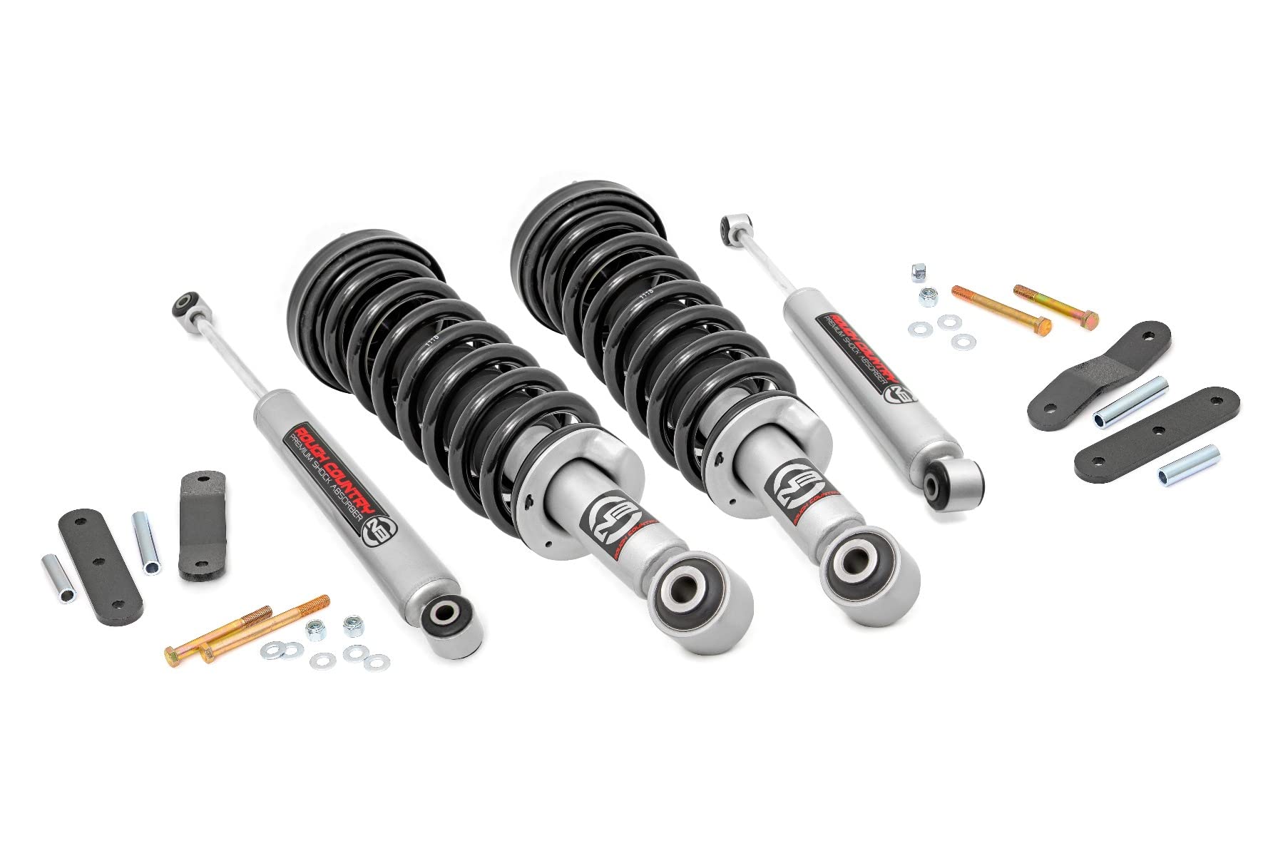Rough Country 2.5" Lift Kit w/N3 Struts for 2005-2024 Frontier 4WD - 86731