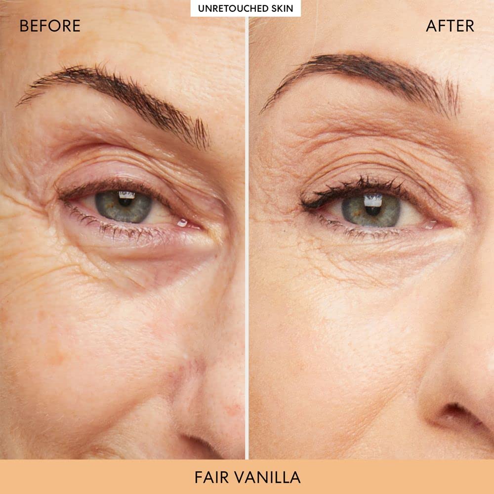 bareMinerals Complexion Rescue Brightening Under Eye Concealer with Mineral SPF 25 + Hyaluronic Acid, Ultra-Lightweight Hydrating Eye Concealer, Vegan