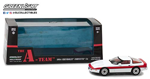 Greenlight Collectibles - 1:43 The A-Team (1983-87 TV Series) - 1984 Chevrolet Corvette C4