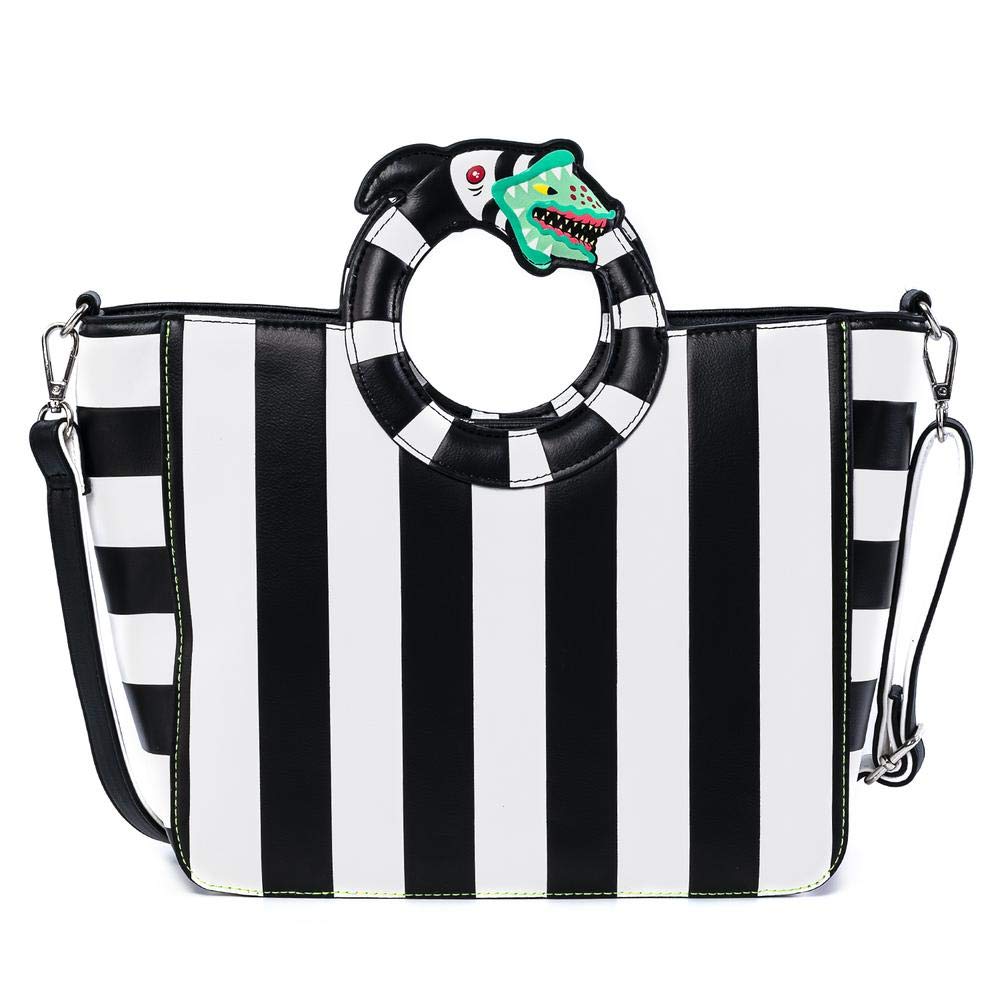 Loungefly x Beetlejuice Sandworm Handle Crossbody Bag