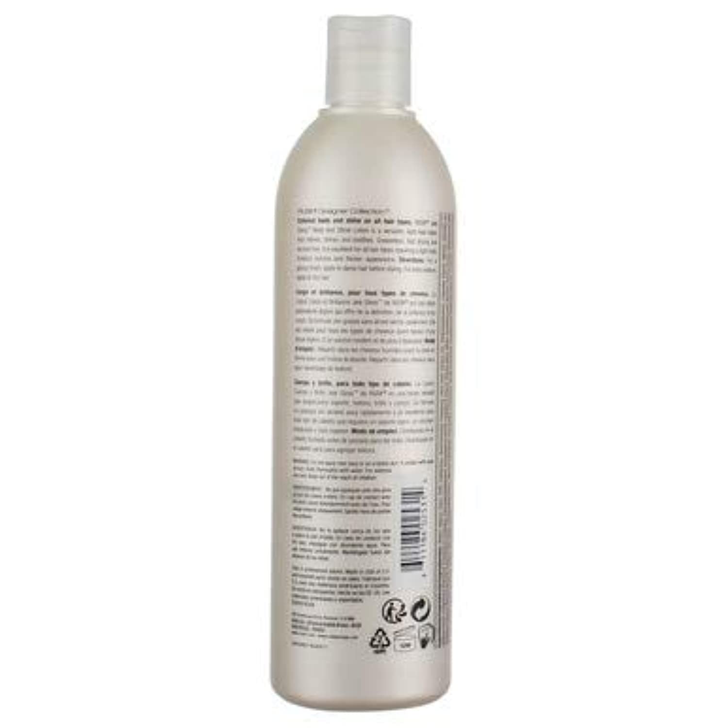 RUSK Designer Collection Jele Gloss Body and Shine Lotion, 13.5 Oz, Light-Hold Styling Lotion that Refines, Shines, and Gives Body to Hair, Adds Hold, Control, and Sheen
