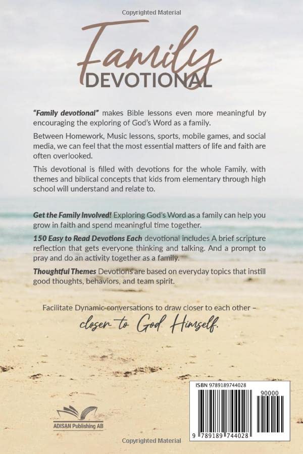 Family Devotional: Family Bible Study for Kids, Teens and Parents to Get Closer to God