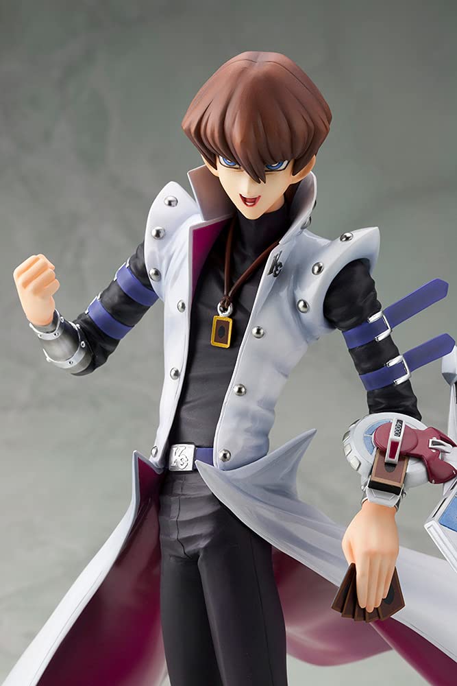 Kotobukiya Yu-Gi-Oh!: Seto Kaiba (Duel with Destiny) ARTFX J Statue, Multicolor