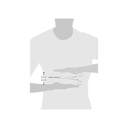 Grafco Foerster Sponge Forceps, Curved & Serrated Tips, 9.5" Long, 2734