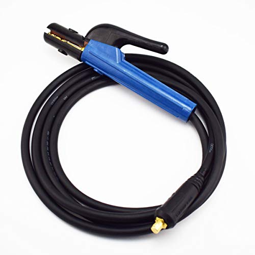BWP 1PC 300Amps Welding Electrode Holder 3M Cable 16-25mm & 10-25mm Connector for ARC MMA Welder