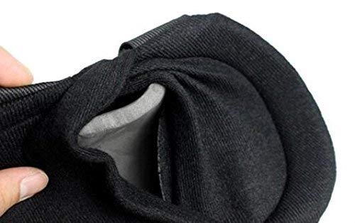 Bargain Crusader Military Tactical Knee Pad Elbow Pad Set Airsoft Knee Elbow Protective Pads Combat Paintball Skate Outdoor Sports Safety Guard Gear (Black)