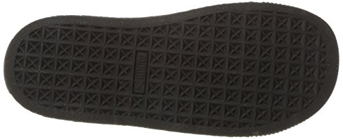 Puma Baby Girls Suede Classic Badge Sneaker, Black Black, 7 Infant
