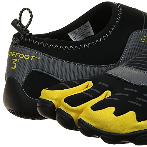 Body Glove Men's 3t Cinch-m Water Shoe, Black/Yellow, 9