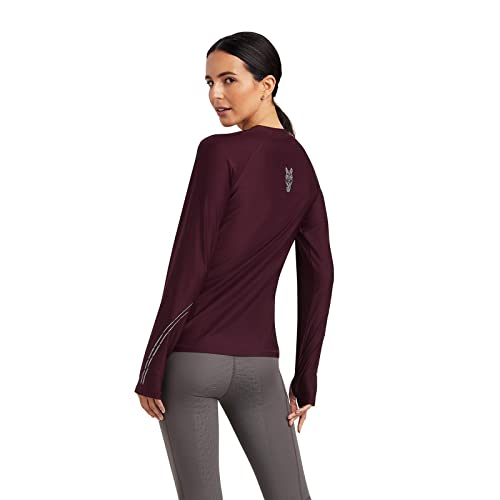 Ariat Female Lumina Tee Mulberry X-Large