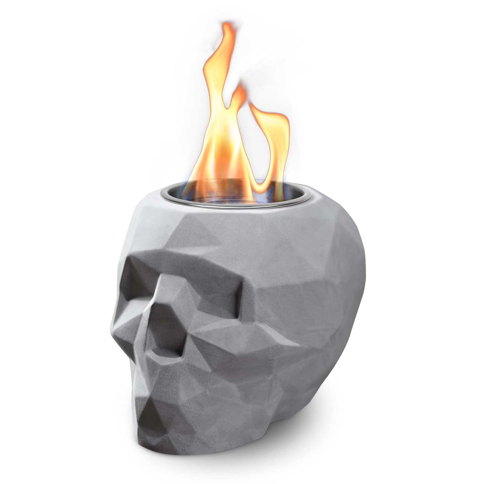 BRIAN & DANY Tabletop Fire Pit, Portable Mini Fireplace for Indoor and Outdoor Use